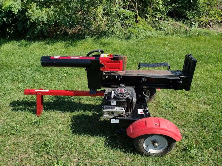 25ton log splitter by MTD - W. Yoder Auction