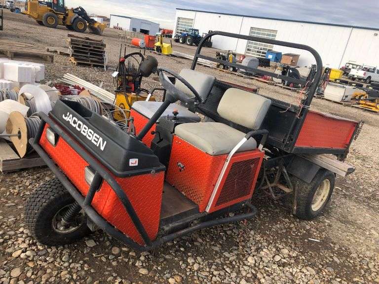 Jacobsen Utility Cart W/ Dump Box - Yorkton Auction Centre