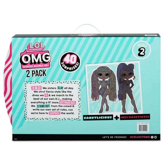 LOL SURPRISE OMG DOLL SET 2 PACK WITH 40 SURPRISES - Yorkton Auction Centre