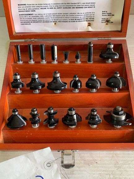 Craftsman Router Bit Set - Yorkton Auction Centre