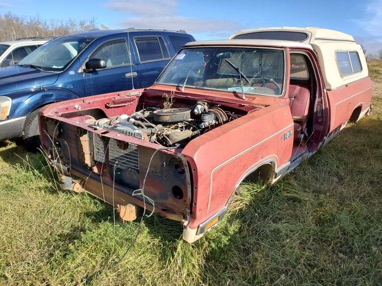 1983 DODGE RAM 150 1983 DODGE D-Series 1B7FD14T8DS405672 - Yorkton ...