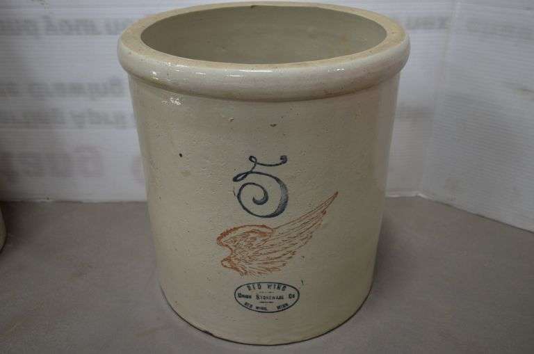 5 Gallon Red Wing Crock - Yorkton Auction Centre