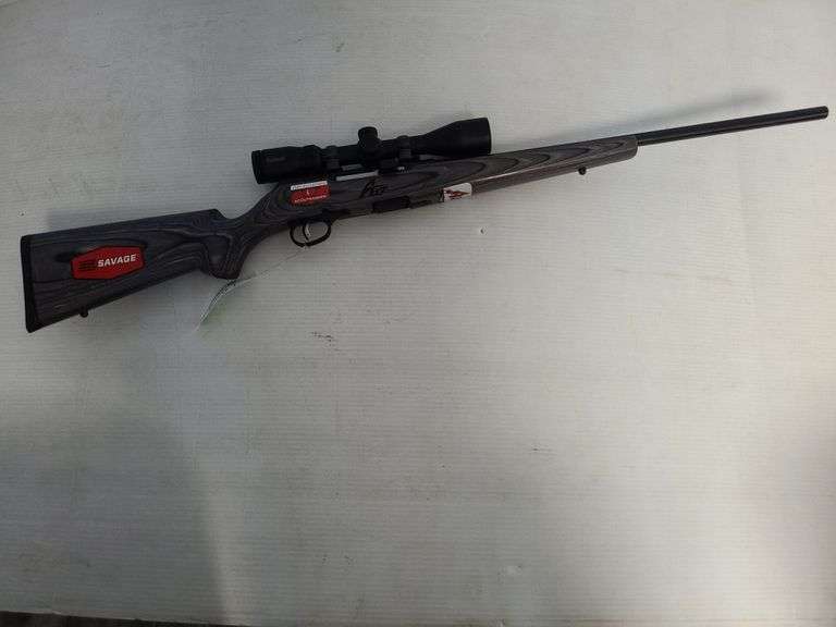 Savage A 17 HMR / with Scope - Yorkton Auction Centre
