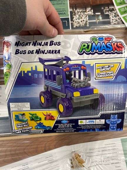 PJ MASKS DISNEY NIGHT NINJA BUS - Yorkton Auction Centre