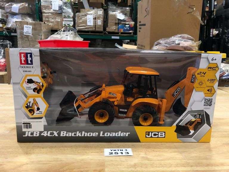JCB RC BACKHOE LOADER TOY - Yorkton Auction Centre