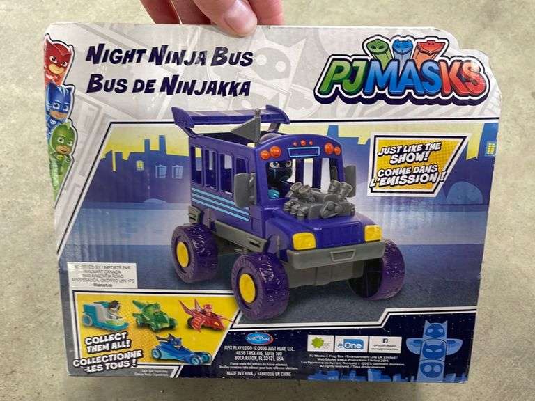 PJ MASKS DISNEY NIGHT NINJA BUS - Yorkton Auction Centre