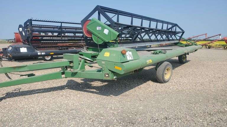 John Deere 590 Pull Type Swather - 30 Ft. - Yorkton Auction Centre