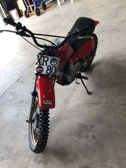 1979 Honda XR 80 Dirtbike - Yorkton Auction Centre