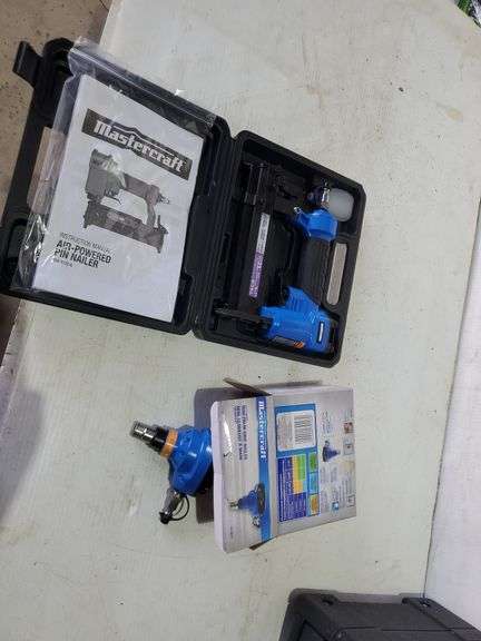 Pin nailer, mini palm nailer - Yorkton Auction Centre