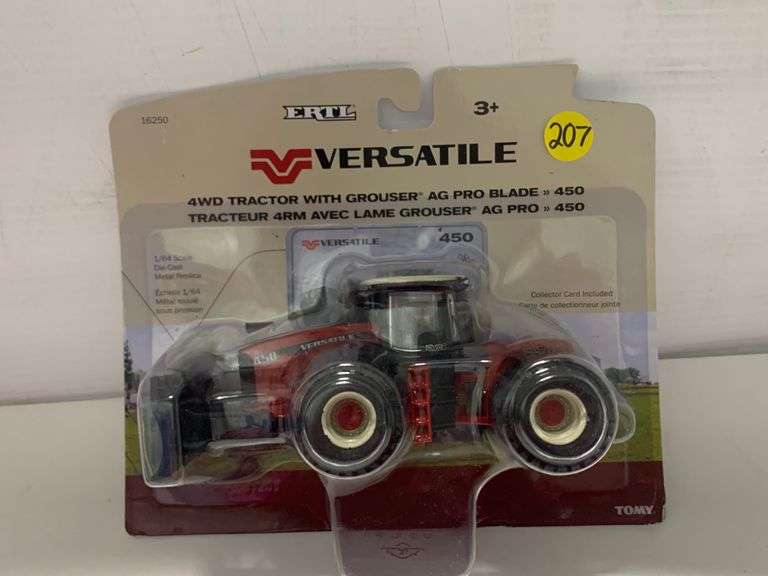 Versatile 4WD Tractor With Grouse Ag Pro Blade - 1:64 - Yorkton Auction ...