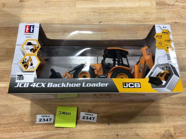 TOY JCB RC BACKHOE LOADER - Yorkton Auction Centre