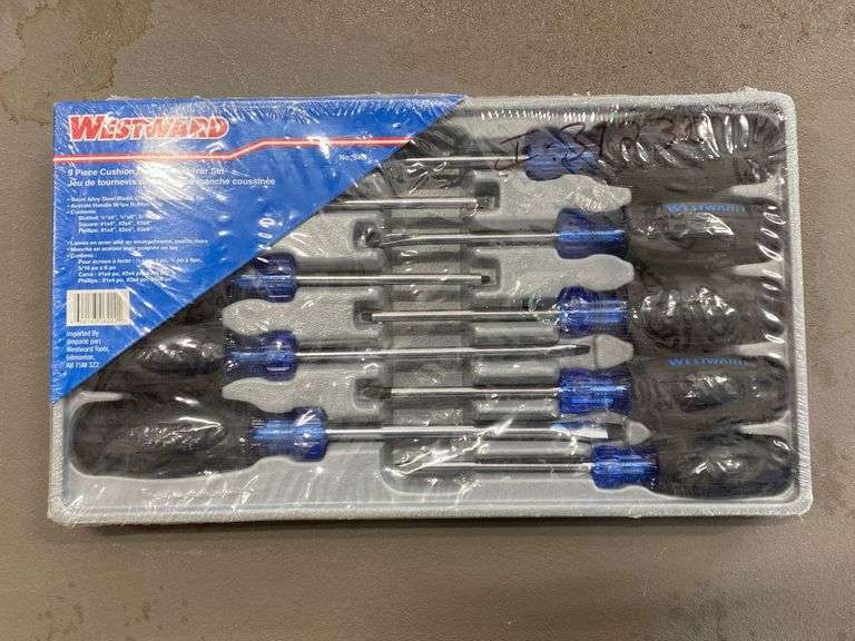 Westward 9 Piece Screwdriver Set - Yorkton Auction Centre