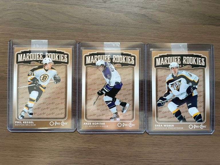 3 - Rookie Hockey Cards - Yorkton Auction Centre
