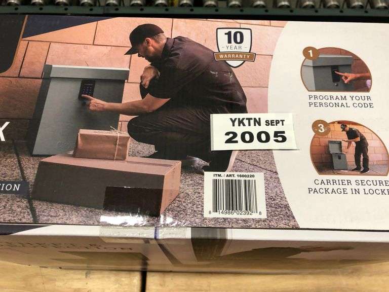 CLEVERMADE PARCEL LOCK BOXES AMMO PARCEL BOX SAFE S100 SERIES - Yorkton ...