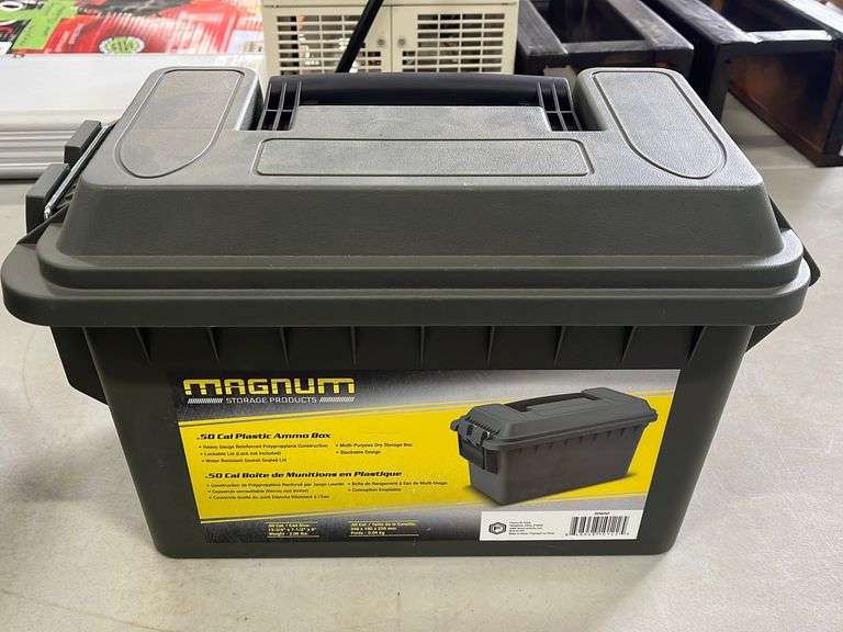 Magnum Ammo Storage Box - Yorkton Auction Centre