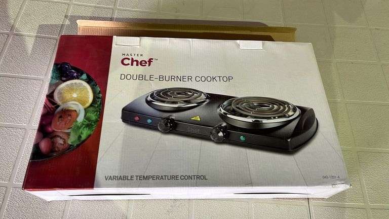 Masterchef Double Burner Cook Top - Yorkton Auction Centre