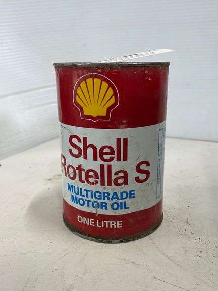 ( Full ) Shell Rotella S Multigrade Motor Oil 1 Litre Tin - Yorkton ...