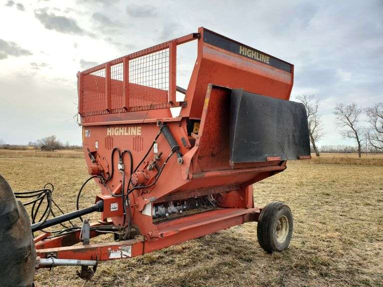 2003 HIGHLINE 7000 BALE PROCESSOR - Yorkton Auction Centre