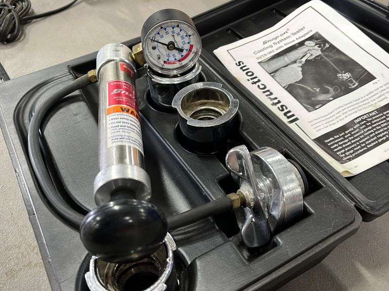 Snap On Coolant System Pressure Tester Yorkton Auction Centre