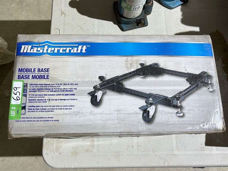 Mastercraft Mobile Base - Yorkton Auction Centre