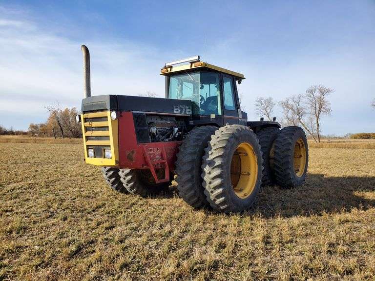 VERSATILE 876 4WD TRACTOR - Yorkton Auction Centre