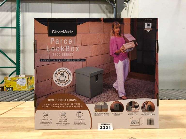 CLEVERMADE PARCEL LOCK BOXES AMMO PARCEL BOX SAFE S100 SERIES - Yorkton ...