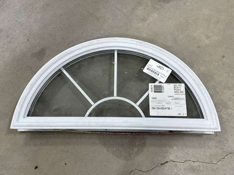 Starburst Window for Door - Yorkton Auction Centre