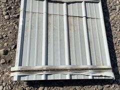 Aprox. 61 pcs. 12' Tuff Rib Metal Cladding - White White Interior Liner ...