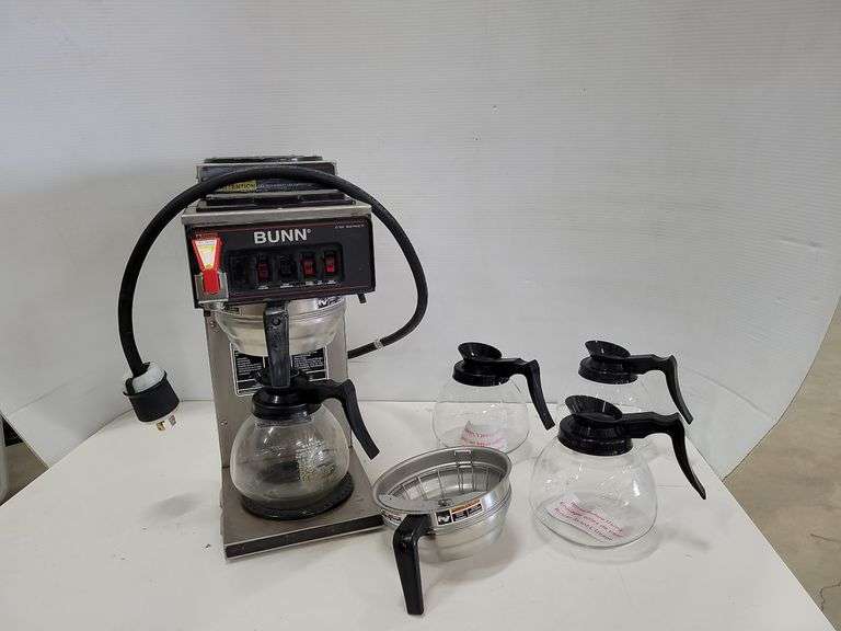 BUNN Commercial Coffee Brewer - Working - Yorkton Auction Centre