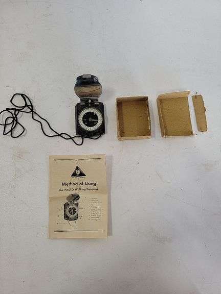 German Pasto Walking Compass - Yorkton Auction Centre