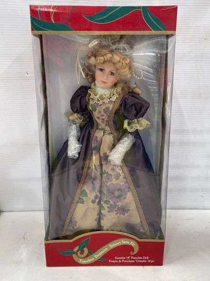 Timeless Treasures Genuine 18" Porcelain Doll - Yorkton Auction Centre