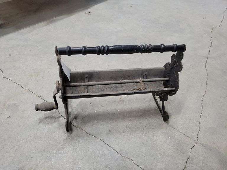 Fireplace Newspaper Log Roller - Yorkton Auction Centre