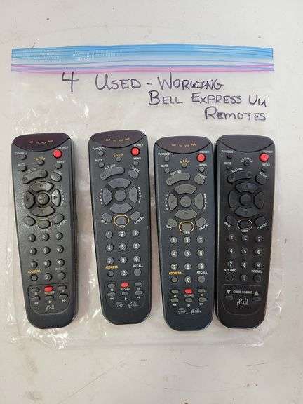 4 - Bell Express Vu Satellite Receiver Remotes Working - Yorkton ...