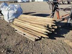 Approximately 65 Sharpened Fence Posts - Yorkton Auction Centre