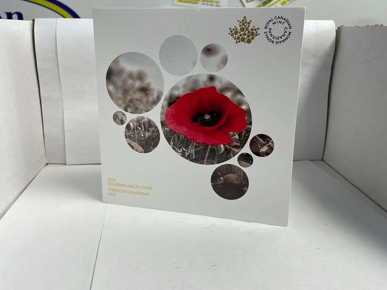 Royal Canadian Mint 2015 Remembrance Coins Collection - Yorkton Auction ...