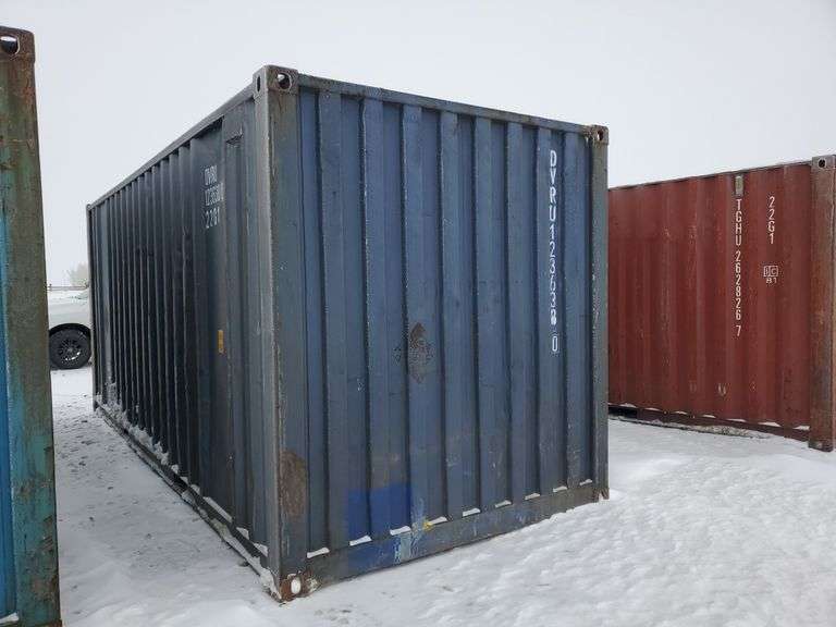 20ft Sea Container - Damaged - Yorkton Auction Centre