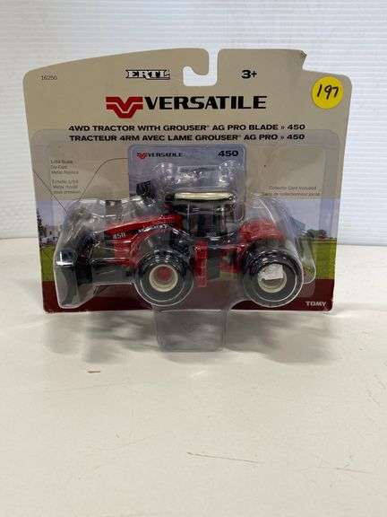 Versatile 450 4WD Tractor With Grouser AG Pro Blade - 1/64 Scale ...