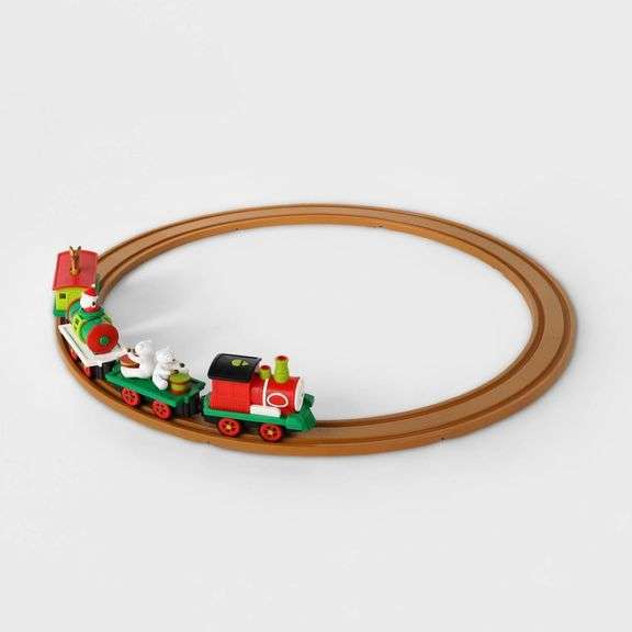ALL ABOARD BY BATTAT CHRISTMAS ANIMATED TRAIN SET - Yorkton Auction Centre