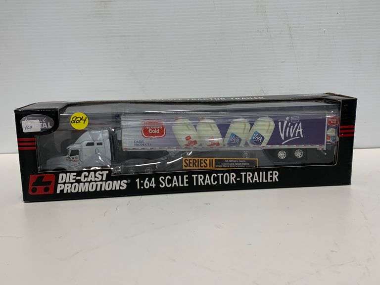 Die Cast Promotions 1:64 Scale Tractor - Trailer Cab & Trailer Series ...