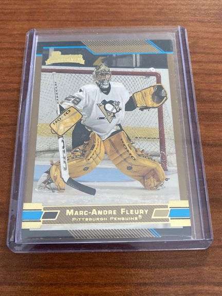 Marc-Andre Fleury Rookie Card - Yorkton Auction Centre