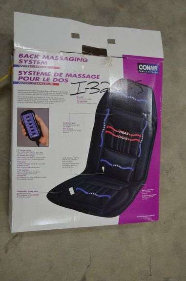 Conair Back Massaging System W/ Heat - Yorkton Auction Centre