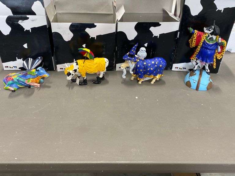 4 - Cow Parade Cows - Yorkton Auction Centre
