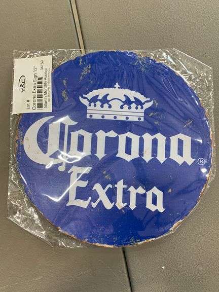 Corona Extra Sign 12" - Yorkton Auction Centre