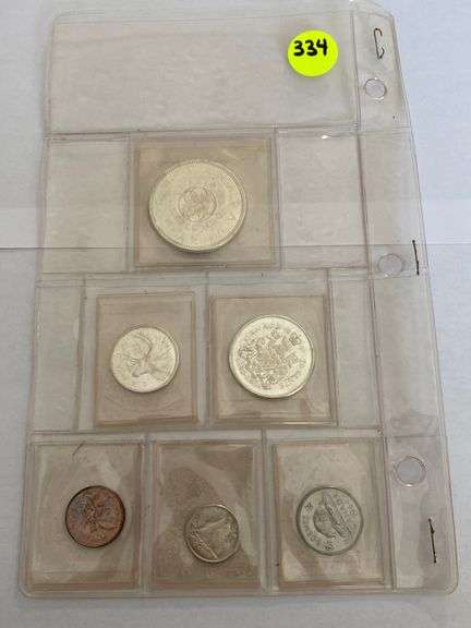 1964 Canada Coin Set - Yorkton Auction Centre