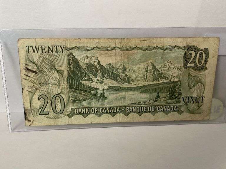 1969 Twenty Dollar Bill Replacement Note - Yorkton Auction Centre