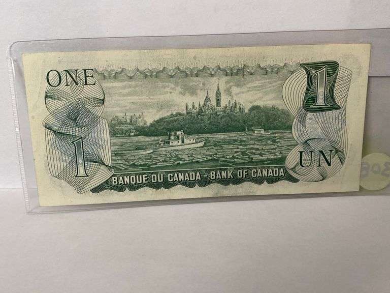 1973 One Dollar Bill Replacement Note - Yorkton Auction Centre