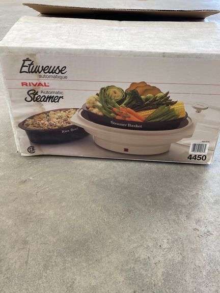 Rival Automatic Steamer/ Rice Cooker - Yorkton Auction Centre