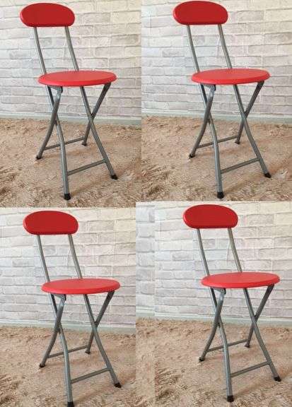 (4) BASIC FOLDING CHAIR - Yorkton Auction Centre