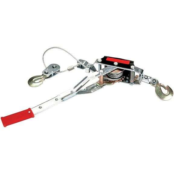 2 TON COME ALONG CABLE PULLER 2 HOOK SALE - Yorkton Auction Centre