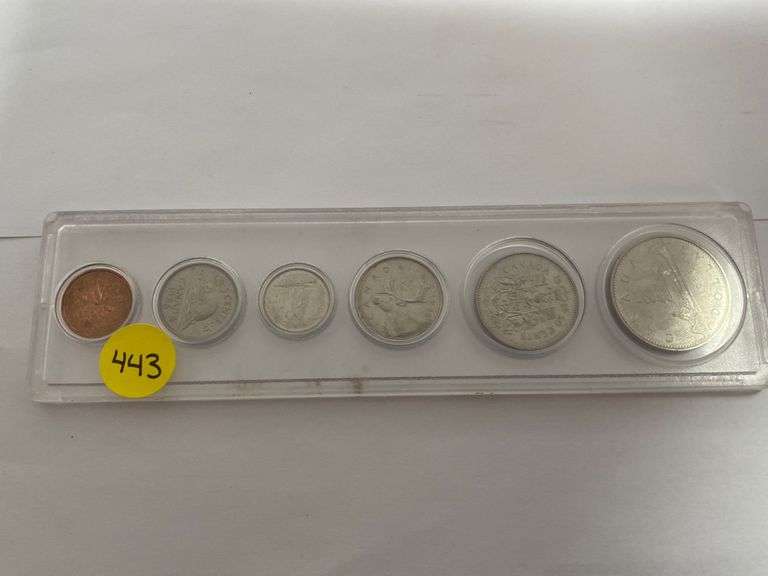 1986 Canadian Coin Set - Yorkton Auction Centre